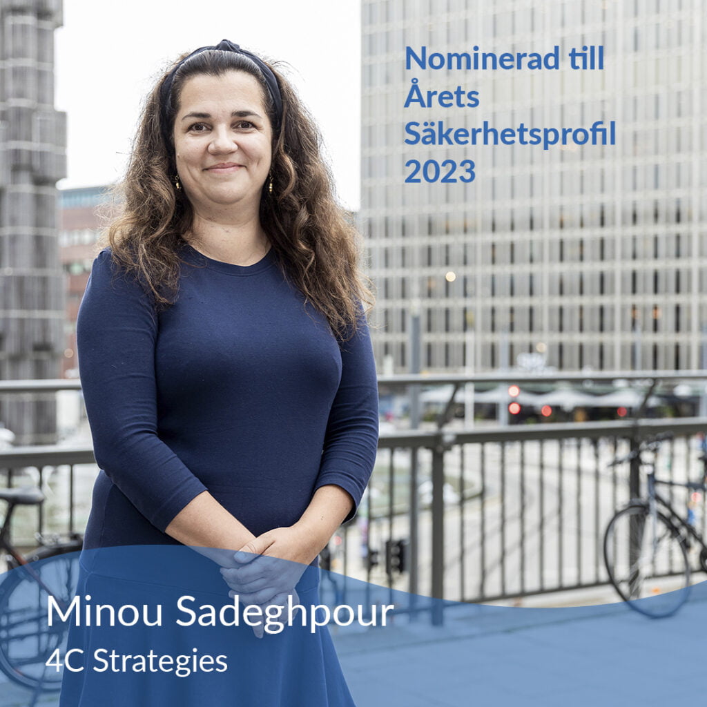 Minou Sadeghpour nominerad till Årets Säkerhetsprofil 2023 - Aktuell ...
